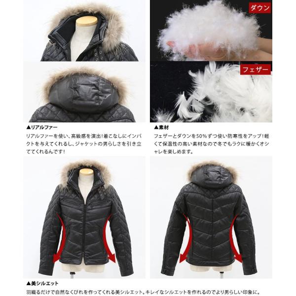 送料無料 ダウンジャケット ダウン ジャケット メンズ アウター PUレザーキルティングデザイン3WAYダウンジャケット :121-531330:MENZ-STYLE - 通販 - Yahoo ...