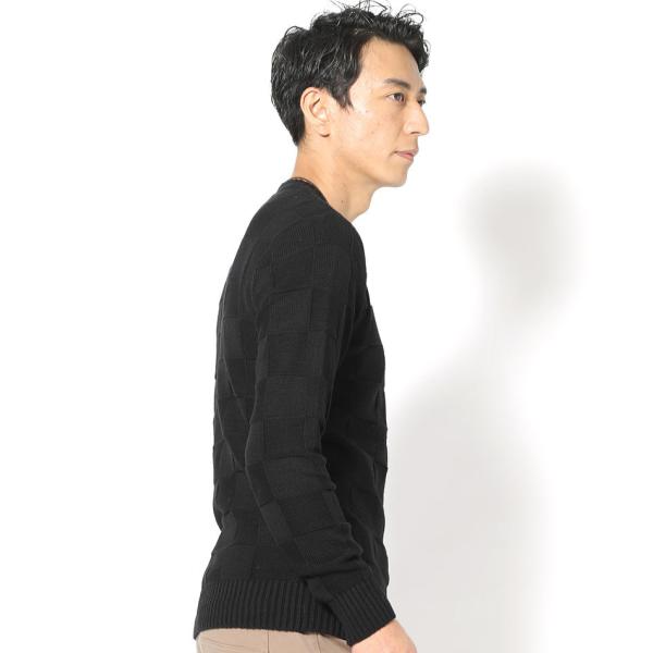 ニット メンズ ジャガード ブラック おしゃれ 20代 30代 40代 50代 メンズスタイル menz-style 大きいサイズ :160-JP188016:MENZ-STYLE - 通販 ...