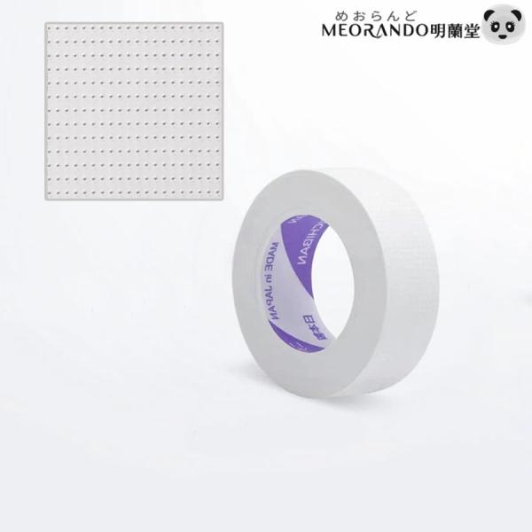 商品名スキナゲート 12mmx7m SG12 SG-12  ニチバン　まつげエクステ テープ マツエク まつエク 保護テープ　明蘭堂MEORANDO 弱粘着 柔らかい素材 肌の負担を抑える 下まつ毛  爆買入数1巻（幅×長さ：12mm×7m...