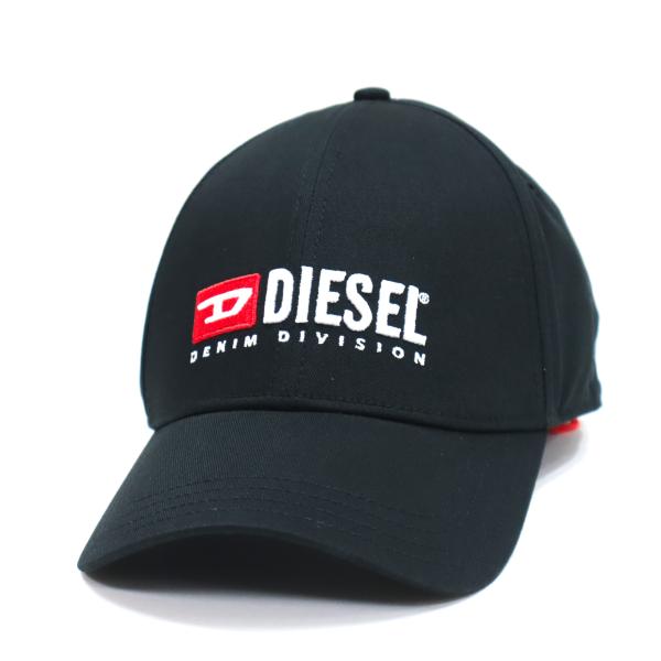 ディーゼル キャップ メンズ・ブランド　：ディーゼル DIESEL・モデル　　：CORRY-DIV・品番　　　：A03699 0JCAR 9XX・カラー　　：BLACK  ブラック・サイズ　　：01（頭回り 56cm 前後 約2cmで調整可...