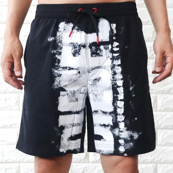 ディーゼル サーフパンツ 水着 海パン ・ブランド : DIESEL ディーゼル・モデル名：BMBX-POWEL-47.5・品番       : A13222 0KLAU ・カラー　：E0013 / BLACK（ブラック）　　　　　：42A...
