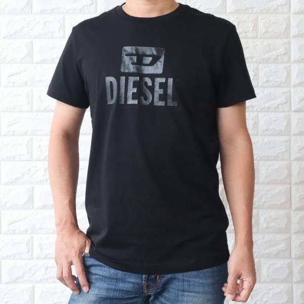 ディーゼル Tシャツ メンズ・ブランド：DIESEL ディーゼル・モデル名：T-DIEGO TONE ON TONE・品番　　：A09753 RPATI・カラー    : 900 / BLACK（ブラック）　　　　　 : 81E / NAV...