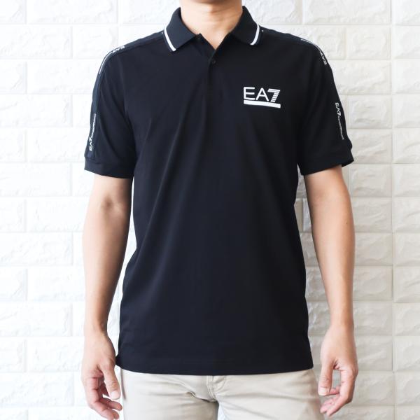 ポロシャツ EA7 メンズ ・ブランド：EMPORIO ARMANI エンポリオ アルマーニ・モデル名：Core Identity ポロシャツ ストレッチコットン・品番　　：3DPF20PJ03Z・カラー　：1200 / BLACK（ブラッ...