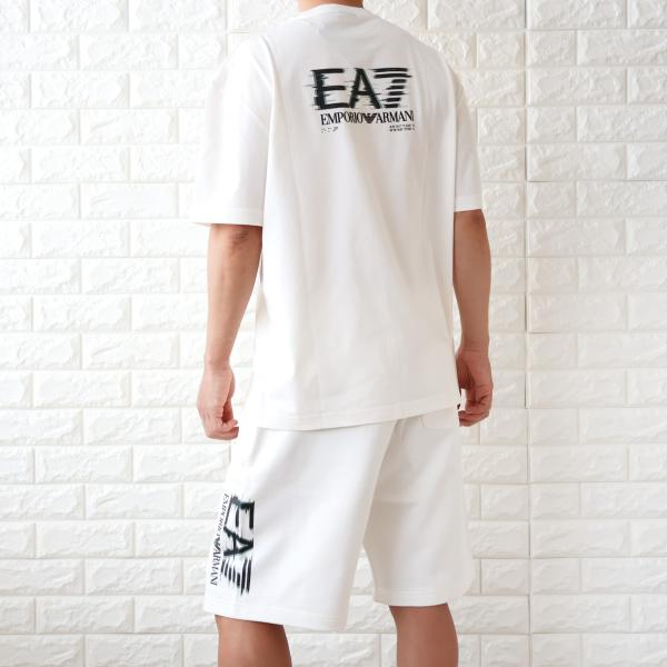 セットアップ 上下セット メンズ エンポリオ アルマーニ・ブランド：EMPORIO ARMANI エンポリオ アルマーニ・アイテム：Visibility  Tシャツ＋ハーフパンツセットアップ・品番　　：上 7M001327 AF17789 ...