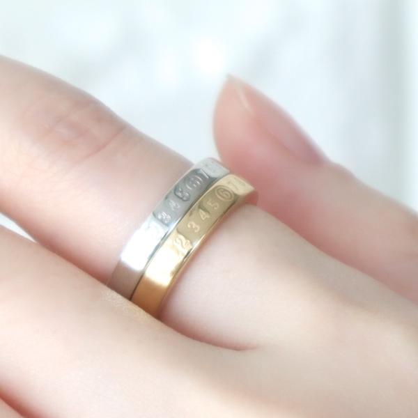 MM6 リング・ブランド：MAISON MARGIELA 6 メゾン マルジェラ 6 MM6・品番　　：SM6UQ0059P6469・カラー　：950 / POLISHED YELLOW GOLD（イエローゴールド）　　　　　：951 / ...