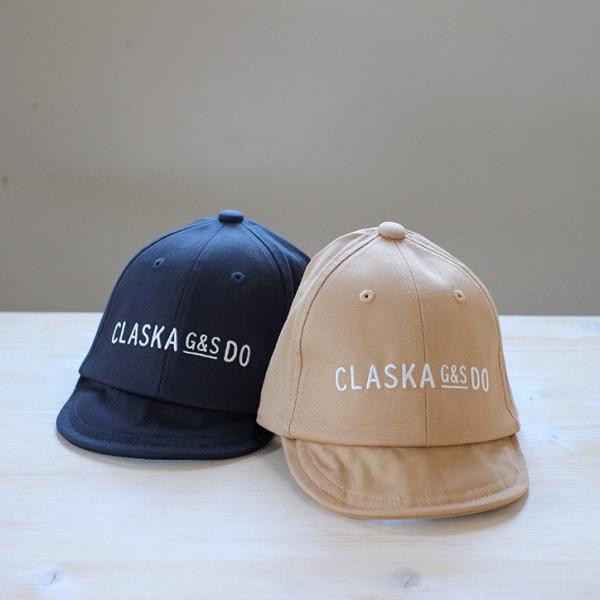 CLASKA Gallery &amp; Shop "DO" オリジナル、キャップ　FOR KIDSです。ベーシックなベージュ・ネイビーのキャップに「CLASKA　G&amp;S　DO」と刺繍が施してあるキャップができました。シンプルなアイ...