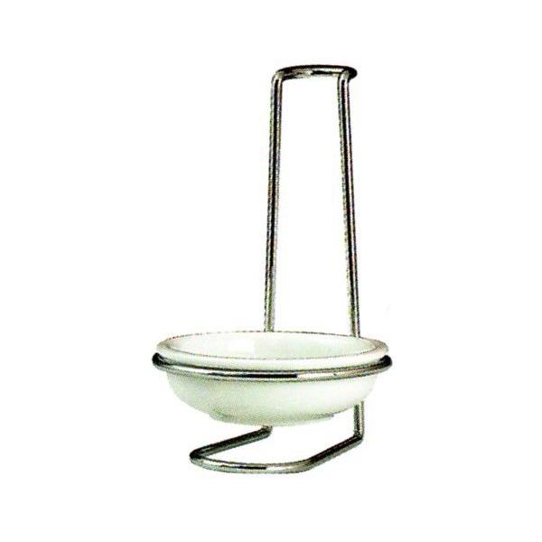 ダルトン社よりシングルタイプのレードルスタンドのご紹介です。□サイズ：Ｈ180ｍｍ トレイサイズφ108ｍｍ□素材：受け皿部分セラミック