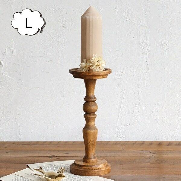 品番92300002パイン キャンドルスタンド Lサイズ NEIN MARKE / ナインマーケサイズ約φ80×h200mm※ハンドメイド品のためサイズ画像と若干の誤差がある場合がございます。重さ約105g素材パイン原産国フィリピンブランド...