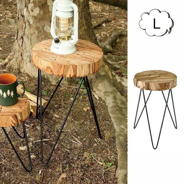 リサイクルウッドピースを組み合わせた、無骨さを感じるパーケットスタンドのご紹介です。■ラウンドＬサイズ。■家具の生産で切り落としたPear tree（梨の木）の端材を組み合わせてつくったスタンドです。■木材自体の趣深い風合いが組み合わさり、...