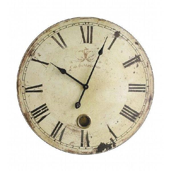 アンティークな雰囲気の、壁掛け時計のご紹介です。  ■サイズ：約 幅60×奥行4×高さ60cm  ■素材：ＭＤＦ（中密度圧縮合板）、他■重量：約 1.7kg■単３乾電池は含まれておりません。 ■アンティーク調■アンティーク調について「COV...