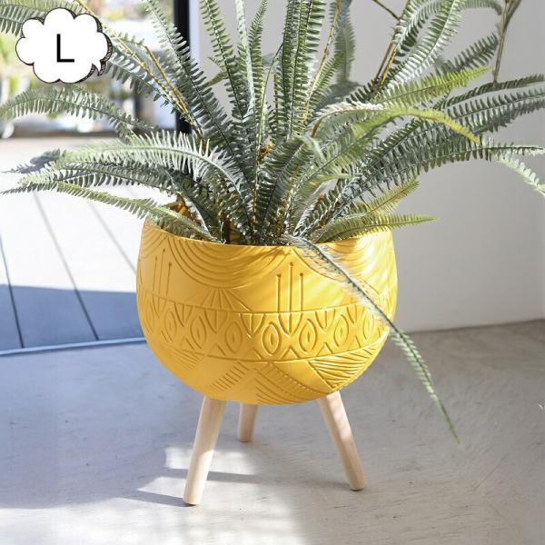 品番neuloサ二ーウッド・レッグポット LCM-11サイズ約 φ39.5×高さ42cm口径/φ33cm、深さ24.5cm脚の高さ16cm重さ3.8kg素材ファイバークレイ原産国中国備考穴なし組立式アンティーク調ブランドコベントガーデンCO...