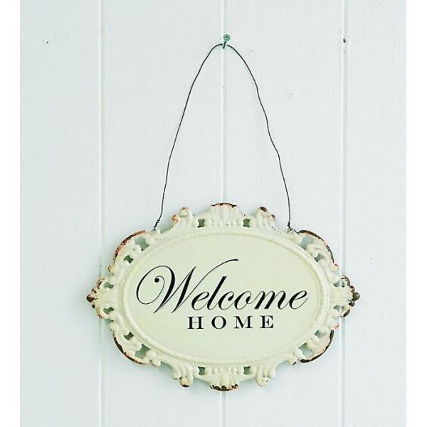 玄関や、店舗のお店の入り口におすすめの、ウエルカムプレートのご紹介です。 ■サイズ：約 幅20.5×奥行3×高さ14cm■素材：スチール  ■アンティーク調 ■アンティーク調について「COVENT GARDEN」の商品は、古びた風合いを出す...