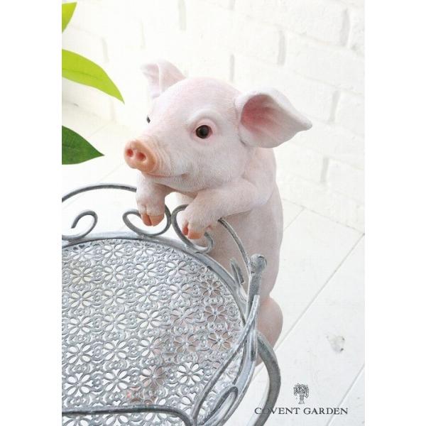 コベントガーデンよりアンティークな雰囲気の、クランバーピッグのオブジェのご紹介です。■サイズ：約 幅17×奥行20×高さ37cm■素材：ポリレジン■原産国：中国■アンティーク調■アンティーク調について「COVENT GARDEN」の商品は、...