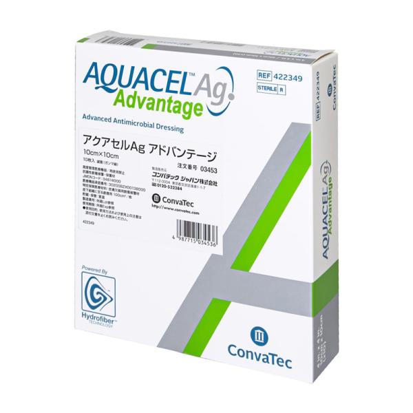 【特徴】2つの添加物BTCとEDTAの作用により銀イオンによる抗菌性能のスピードが向上！・滲出液、細菌、汚染物質などをドレッシング内にトラップし、ドレッシング交換のたびに創面の清浄化を促進します。・2枚重ね構造により、吸収力が50%アップ。...