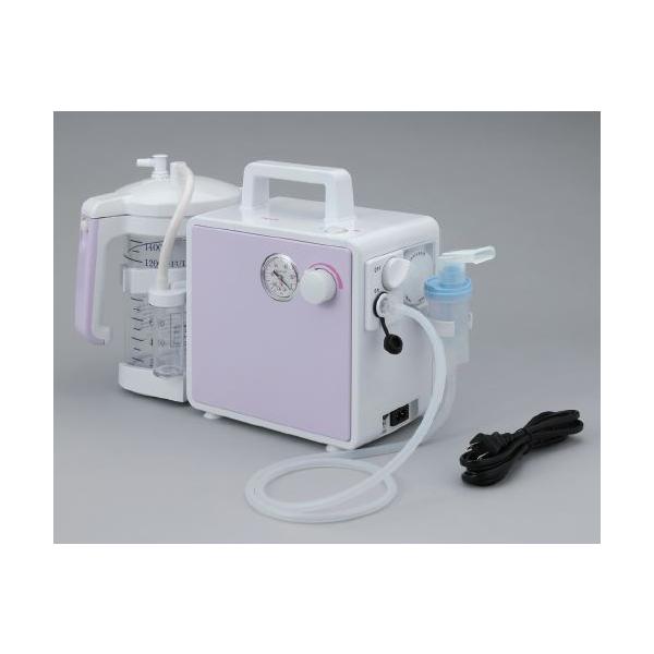 吸引・吸入機能を1台に集約しましたコストパフォーマンスに優れた1台です。仕 様●型式：NS3　●吸引ボトル容量：1.4L●最大吸引圧力：-85kPa●吸引流量：18L/分（20L/分）　（　）内はポンプ単体の排気流量●吐出圧力：0.25MP...