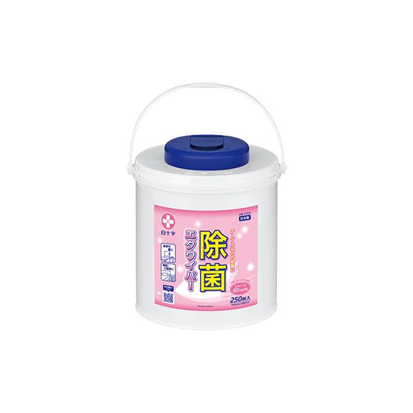 アルコールタオル　エタワイパー・80vol%エタノール含浸済の除菌用アルコールワイパー。・主成分は揮発成分のみのため、機材清拭後は成分の残留がありません。製品名：エタワイパー（ケース付）　250枚入規格：140mm×300mm　80vol%...