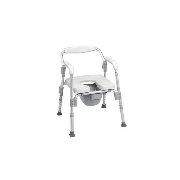 ■折りたたみが簡単にでき場所を取らずに収納できます。■ソフトＵ字座面は柔らかい発砲ポリウレタンを使用しています。【特長】◆組み立てに工具は不要です。【仕様】●サイズ：W６００×Ｄ５３０×Ｈ７３０〜８３０ｍｍ●折りたたみ時サイズ：Ｗ５７０×Ｄ...