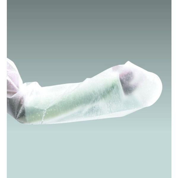 ■適応部位：成人足■スピーディーに簡単装着　ゴム口を開け、袋にキャスト固定部位を通すだけで、装着完了。スピーディかつ簡単な装着で、シャワー前の準備時間や手間を削減します。■高い経済性を発揮　１回きりではなく、繰り返し使用することも可能。経済...