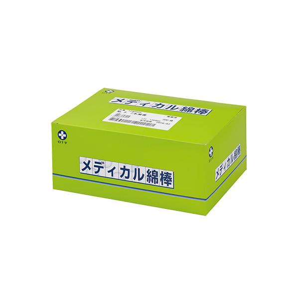 【特徴】コンパクトなパッケージに入った滅菌綿棒です。本数のバリエーションが豊富で、使用部署のニーズに過不足なく対応できます。【仕様】商品名：1512W-滅-1本-125袋規格：綿φ12mm　長さ15cm（木軸・片綿）1梱入数：10箱