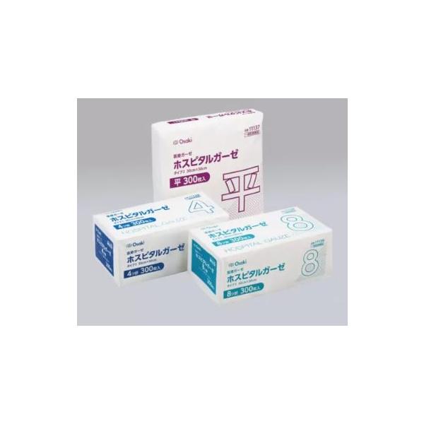 ソフトで吸収性の良い、医療ガーゼタイプＩの手術・処置用ガーゼです。■商品特長■・ソフトで吸収性の良い、医療ガーゼタイプＩの手術・処置用ガーゼです。・1枚（30cmx30cm）あたりの重量（約3g）が一定です。■販売名：オオサキ医療ガーゼ　■...