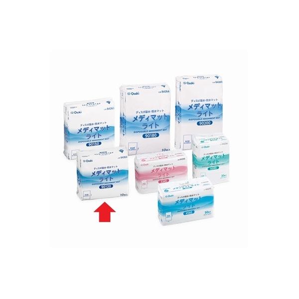 【特長】<br><br>多目的に使用できる吸水性に優れたディスポタイプのマットです。<br><br>高吸収ポリマーにより、多量な湿性生体物質（血液、体液など）をすばやく吸収・保水します。&lt...