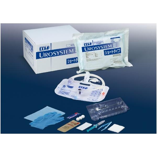 クローズドシステムの採用により尿路感染防止に有効です。バッグ長を短くすることにより、より低ベッドに装着することが可能となりました。また、カテーテル留置に必要な消耗品、器具類をトレイ内に収納しました。効率よく業務を行うことが可能です。【仕様】...