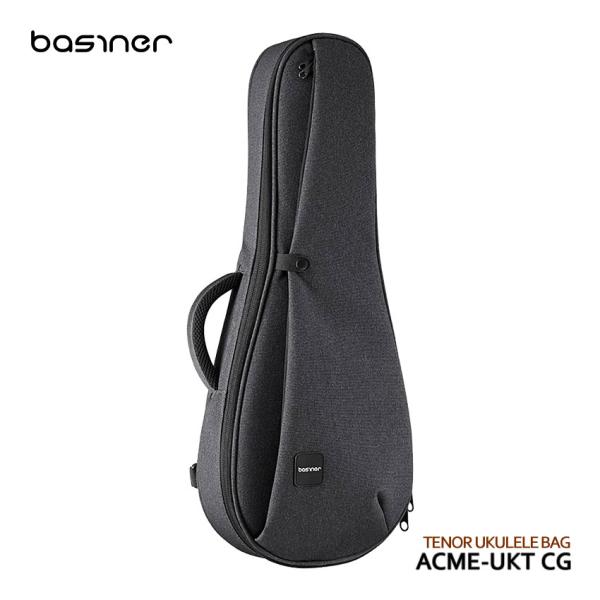 basinerのテナーウクレレ用ギグバッグ「ACME-UKT」です。ACMEウクレレギグバッグは、耐摩耗、撥水性に優れたファブリックに、フリース裏地の内装、調整可能なネックピローも備え、優れた保護性能を提供します。取り外し可能なショルダース...