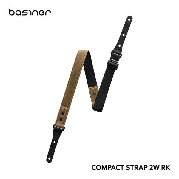 basinerのストラップ「COMPACT STRAP 2WAYGRIP」です。COMPACTストラップは、basinerの上品なスタイルをそのままに、独自の耐久性のあるカスタム生地で作られています。スリムな外観に加え、特許取得済みのデザイ...