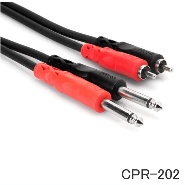 モノラルフォン×2-RCAピン×2長さ：2mプラグ：ニッケルメッキケーブル：OFC線(無酸素銅)【保証について】本商品にはメーカー保証がございませんので、商品が到着致しましたら１週間以内に音出しチェックをお願い致します。初回のご使用時に初期...