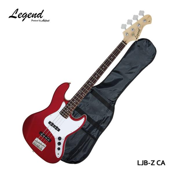 レジェンドbyアリアプロIIのジャズベースタイプ「LJB-Z」です。エレキベースの定番モデルといえるジャズベースタイプ。ボディ材には、高域から低域までバランスの良いサウンドが特長の「バスウッド」を採用。様々なジャンルにオールマイティに対応し...