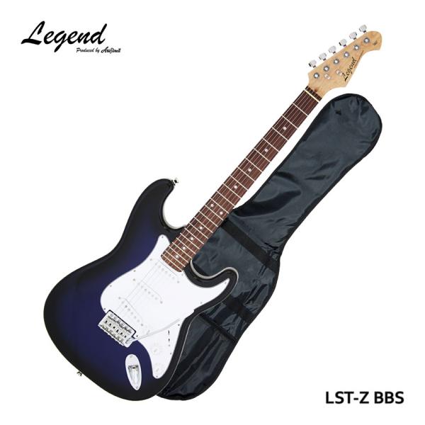 レジェンドbyアリアプロIIのストラトタイプ「LST-Z」です。幅広いサウンドバリエーションが特徴のストラトキャスタータイプで、ボディ材にはバランスの良いサウンドが特長の「バスウッド」を採用。お手頃なギターをお探しの方や、初めてギターを手に...