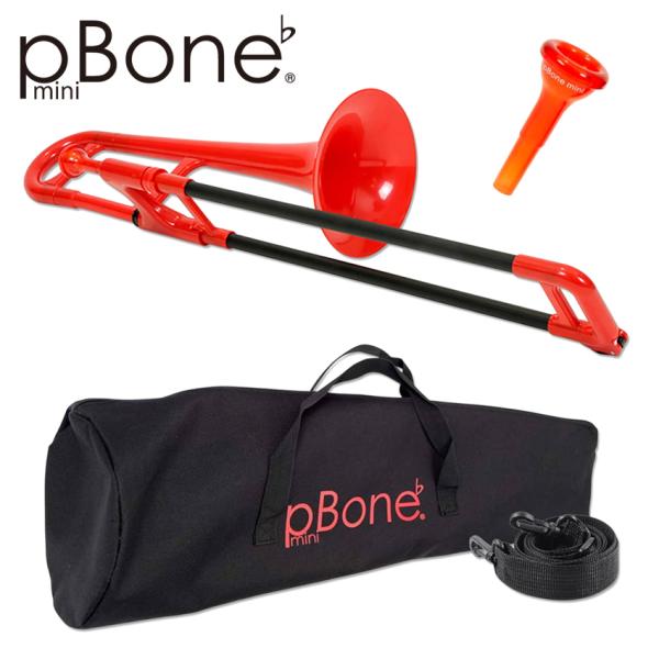 プラスチック製 E♭ アルト・トロンボーンpBone mini (ピーボーン ミニ)pBone mini（ピーボーン・ミニ） は、ABS樹脂とグラスファイバーを採用した完全なデュアルボア E♭アルト・トロンボーンです。pBoneのすべての利...