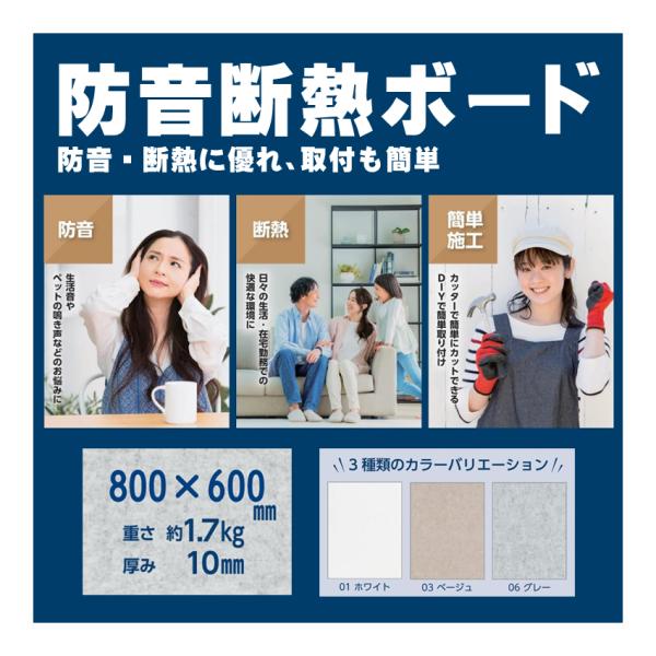 手軽にお部屋の防音が出来るボードのご紹介です。断熱効果もありますので、省エネにも繋がります。楽器演奏用の防音器具は様々発売されておりますが、基本的に全く音が出なくする方法ではございません。ご自身の演奏をモニターできる程の音は出ております。ピ...