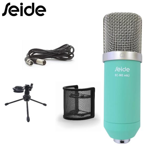 Seide「EC-Me MK2」は、フルアルミニウムコーティングの小型振動カートリッジ搭載のエレクトレットコンデンサーマイクです。単一指向性で、インターネット配信やビデオ通話、ボーカル録音やナレーション等などの声の録音に適しています。(※P...