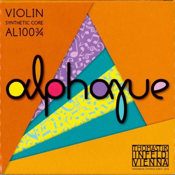 THOMASTIK　INFELD ALPHAYUE VIOLIN STRING トマスティック　インフェルド社アルファユ　バイオリン弦 3/4サイズセットトマスティックのナイロン弦で圧倒的人気のドミナント弦　そして、少しリーズナブルなヴィジ...