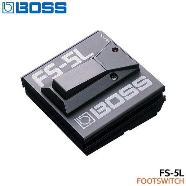BOSSのフットスイッチ「FS-5L」です。踏むたびにON/OFFが交互に切り替わり、主にチャンネルの切り替えやエフェクターのオン/オフ、リズムマシンやシーケンサーのスタート/ストップなどに使うラッチタイプの小型フットスイッチです。ポラリテ...