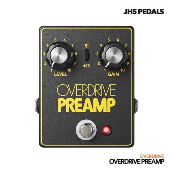 JHSペダルズのオーバードライブ「OVERDRIVE PREAMP」です。JHSオーバードライブプリアンプは、DOD 250オーバードライブプリアンプの非常にまれな最初のバージョンを忠実に再現したものです。常にプリアンプ、トランスペアレント...