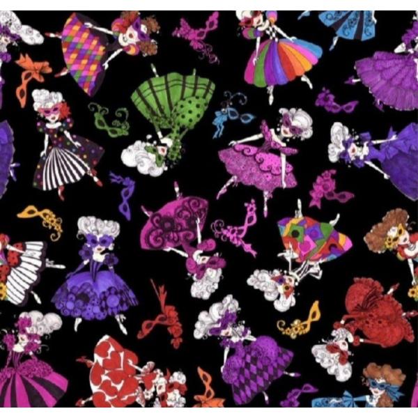 ローラライハリス　デザインズ　（輸入生地）数量限定品素材：綿100％　シーチングサイズ：布幅　110ｃｍ　長さ45ｃｍ（ヤード単位の約半分）長さ45cmのお値段になります。例）　1→45ｃｍ　2→90ｃｍ※カットによって柄の出方が異なります...