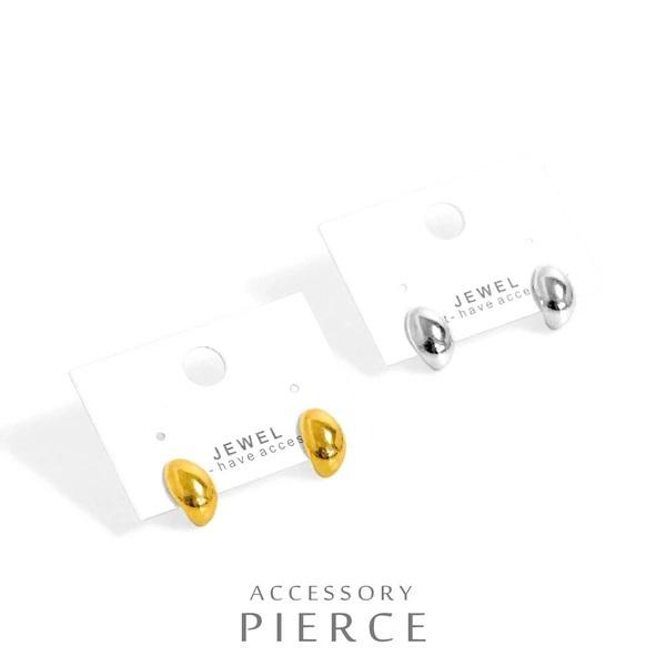 商品名：プランプビーンズ ステンレスピアス品番：ALVY5761…シルバー色品番：ALVY5762…ゴールド色【コンディション】■新品【規格】■商品サイズ・縦13mm×横8mm■色合い・シルバー/ゴールド■素材/成分・ステンレス（SUS30...