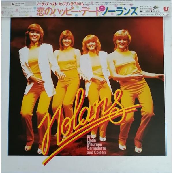 ARTIST：THE NOLANSTITLE：MAKING WAVES / 恋のハッピーデートNO：25・3Ｐ-244☆帯付き☆国内盤♪収録曲♪SIDE.11.Gotta Pull Myself Together2.Don’t Make W...