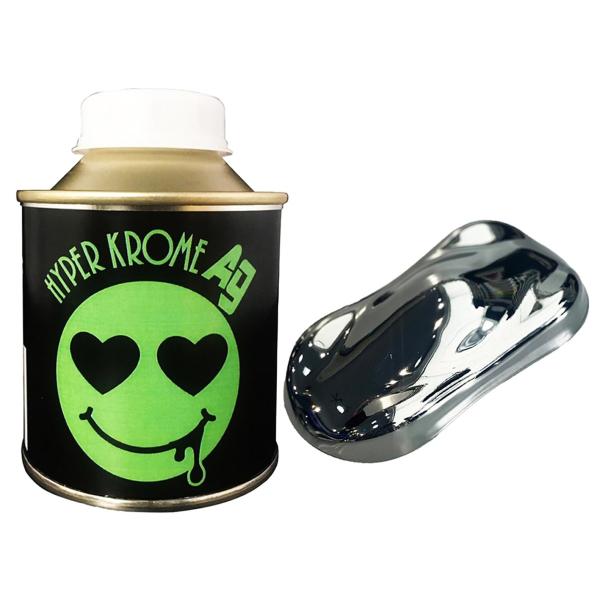 【完全メッキ塗料】SHOW UP ハイパークロームAg HKAG-180 ペイント日本テックシート・ハイパークロームAgステッカー●容量:180g●1液型塗料●ハイパークロームAgは従来にはない完全メッキを再現します。●テックシートをよくご...