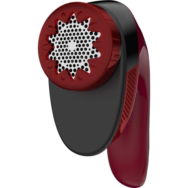 ティファール 毛玉取り器 乾電池式 「毛玉クリーナー」 3枚刃 風合いガード 電動 ボルドー JB1012J0●ステンレスメッシュと3枚刃で、素早く広範囲の毛玉を取ることができる●さまざまな生地の種類や毛足の長さに合わせて、高(High)~...