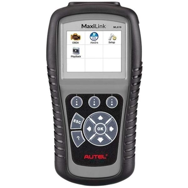 Autel ML619 OBD2診断機 、自動車診断機 日本語対応 、ABS/SRS診断スキャンツール、チェックエンジンライト（MIL）及びABS/SRS警告灯のオフ【ABS、SRS診断機能】AUTEL ML619 obd2診断機は、ABS...