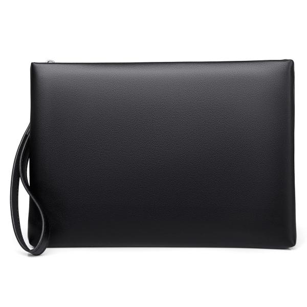 Color:ブラックD_Size:Free Size [FSD.WG] クラッチバッグ メンズ レディース おしゃれ 人気 セカンドバッグ 手持ち clutch bag レザー 結婚式 冠婚葬祭 パーティー 軽量 フォーマル ブランド【小物...