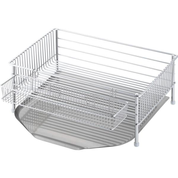 Size:小_Style:単品_PatternName:縦置きタイプ ラバーゼ メイドインジャパン 上質 基本の料理道具 ステンレス 水切りかご 小 3点セット 縦置きタイプ 日本製 燕三条 la base 有元葉子 LB-101水きりかご...