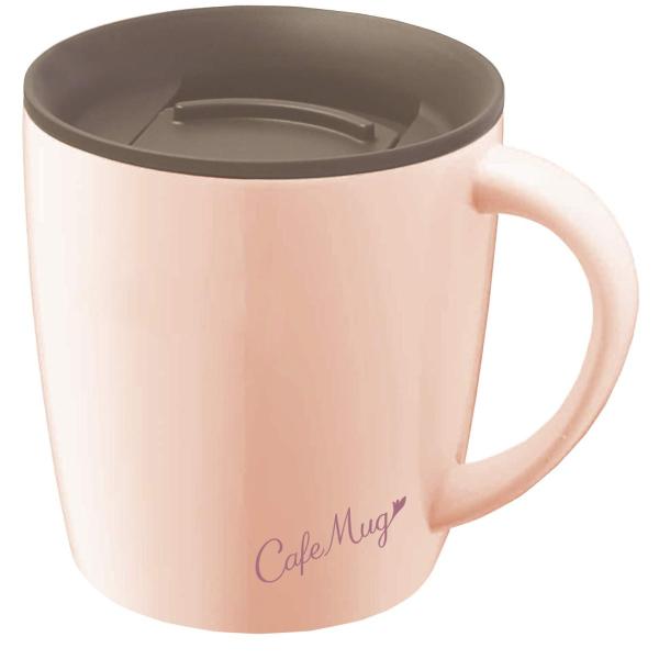 Color:パールピンク_PatternName:無地 アスベル 保温保冷マグカップ マグカップMG-T240 240ml パールピンク 幅12.3×奥行9.3×高さ10.3cm フタ付サイズ:8.9×11.7×9.2cm商品重量:166g...