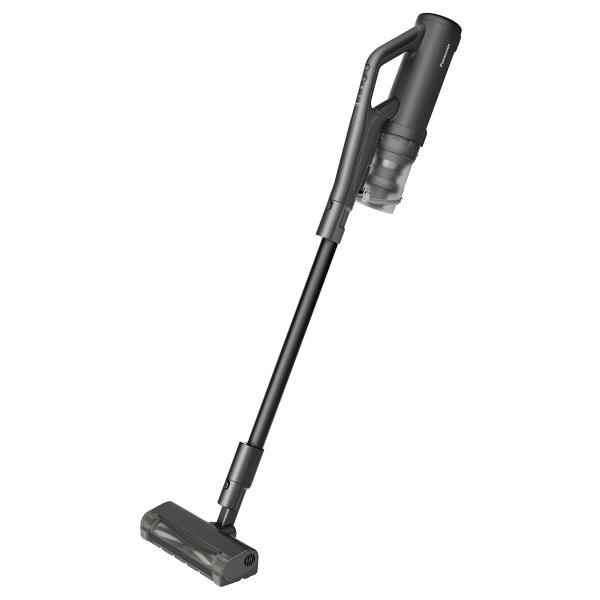 PatternName:本体のみ_Style:2)お手入れラク(からまないブラシ付き)/グレー パナソニック 掃除機 コードレス 軽量 スティック サイクロン からまないブラシ 抗菌 クリーンセンサー搭載 グレー MC-SB85K-H吸込仕...