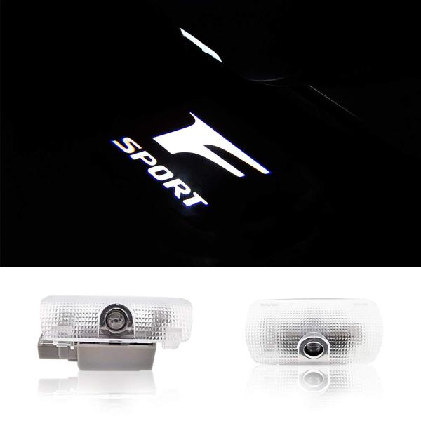 Color:F SPORT uuakarinレーザーロゴライトカーテシライト ロゴ カーテシランプ HD ロゴ投影 色褪せず 2個セット工具付 対応 NX 2代目 NX250/NX350/NX350h/NX450h適合車種:NX2代目（AZ...