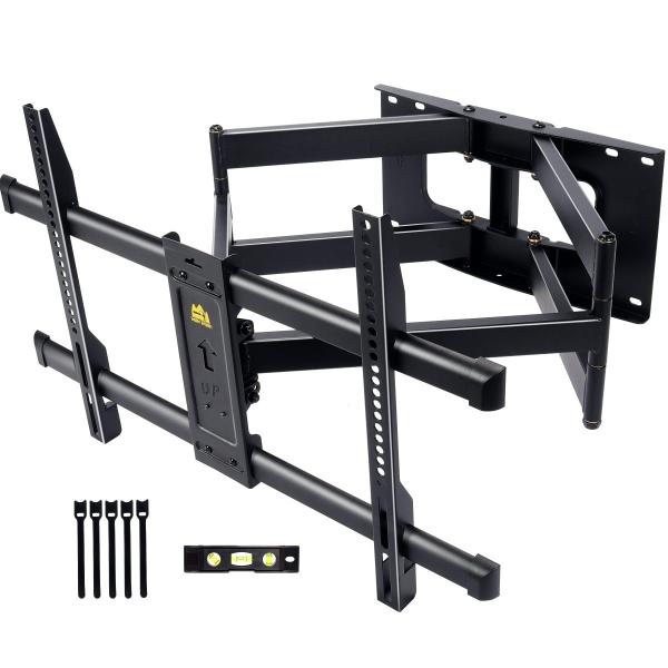 Style:50-90型/デュアルアーム FORGING MOUNT テレビ壁掛け金具 50-90型LCD/LED対応 中大型壁掛けテレビ金具 耐荷重75kg 76.5CMロングアーム フルモーション式 前後＆左右＆上下多角度調節 VESA...