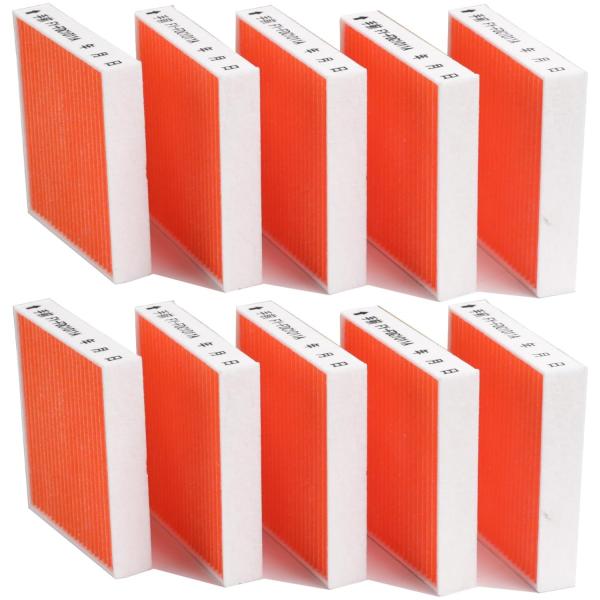 Color:10個セット WINYES FY-FDC1011A 給気清浄フィルター FY-FDD1011AC 換気扇 交換用給気清浄フィルター 気形パイプファン(FY-08PS8D 、PS8VD、FY-08PS9D、 FY-CL08PS9D...